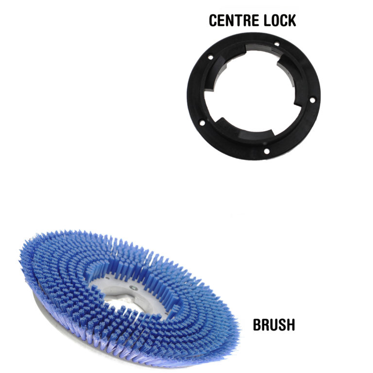 Taski Ergodisc 165/200/Duo 17" Shampoo Brush - Worldwide Cleaning Support